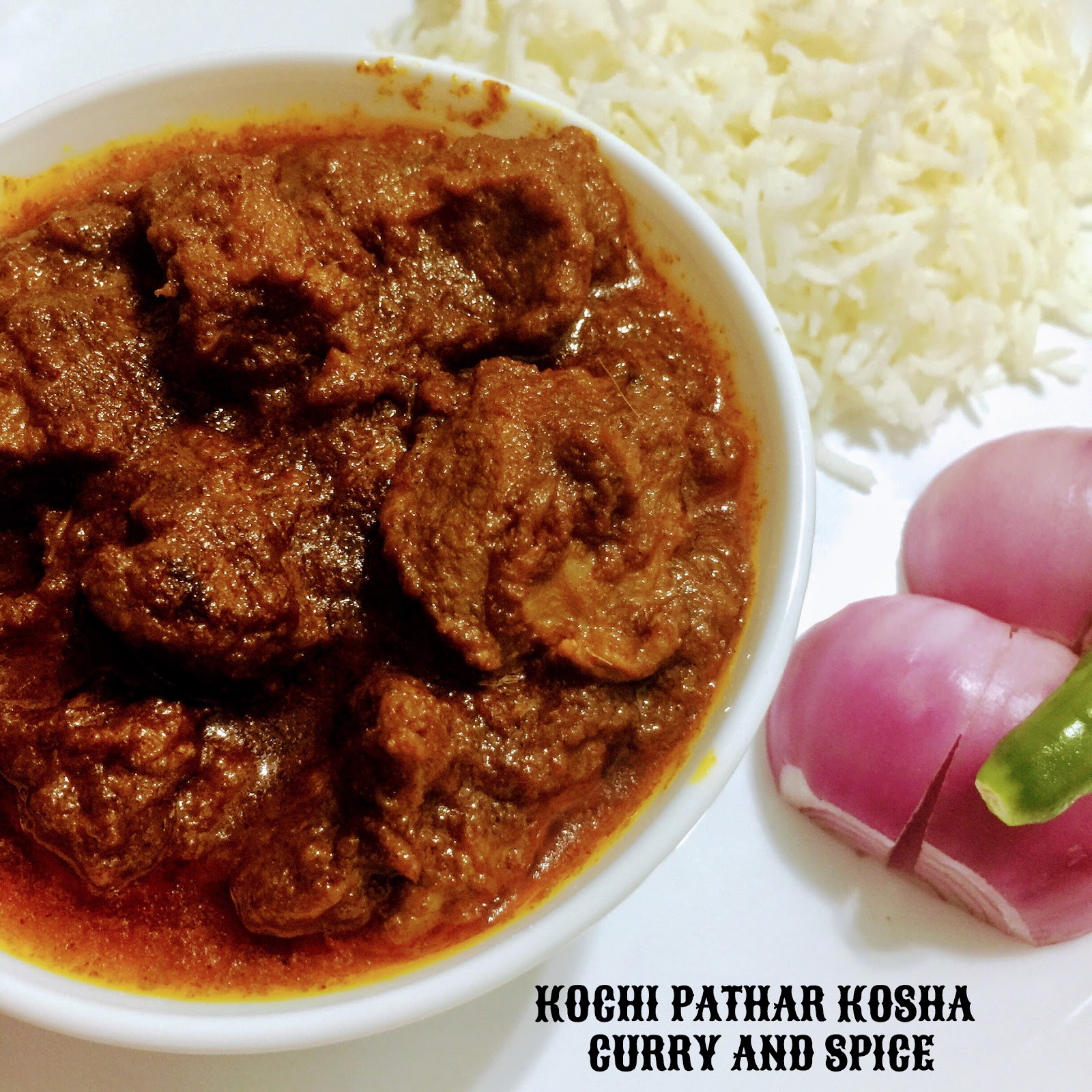 CURRY AND SPICE: KOCHI PATHAR KOSHA