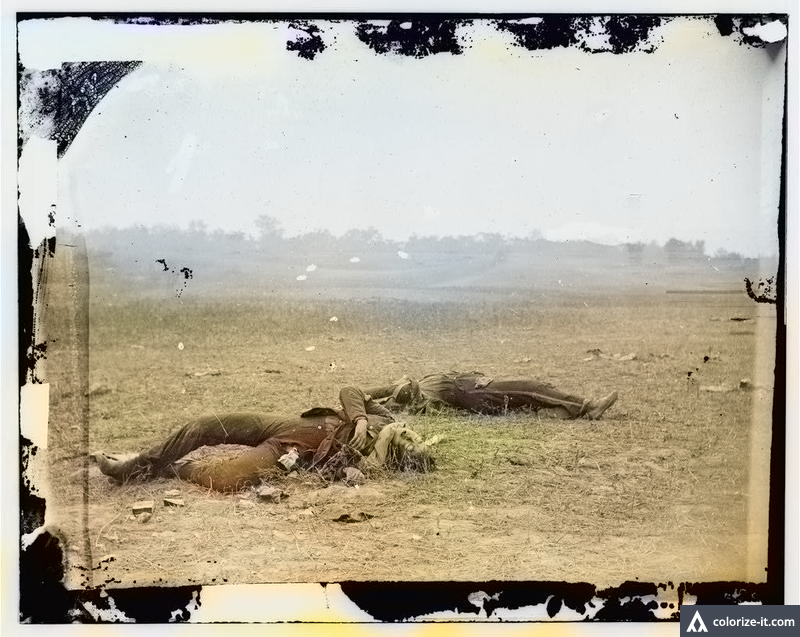 JOHN BANKS' CIVIL WAR BLOG: Antietam in color: Breathing life into 1862 ...