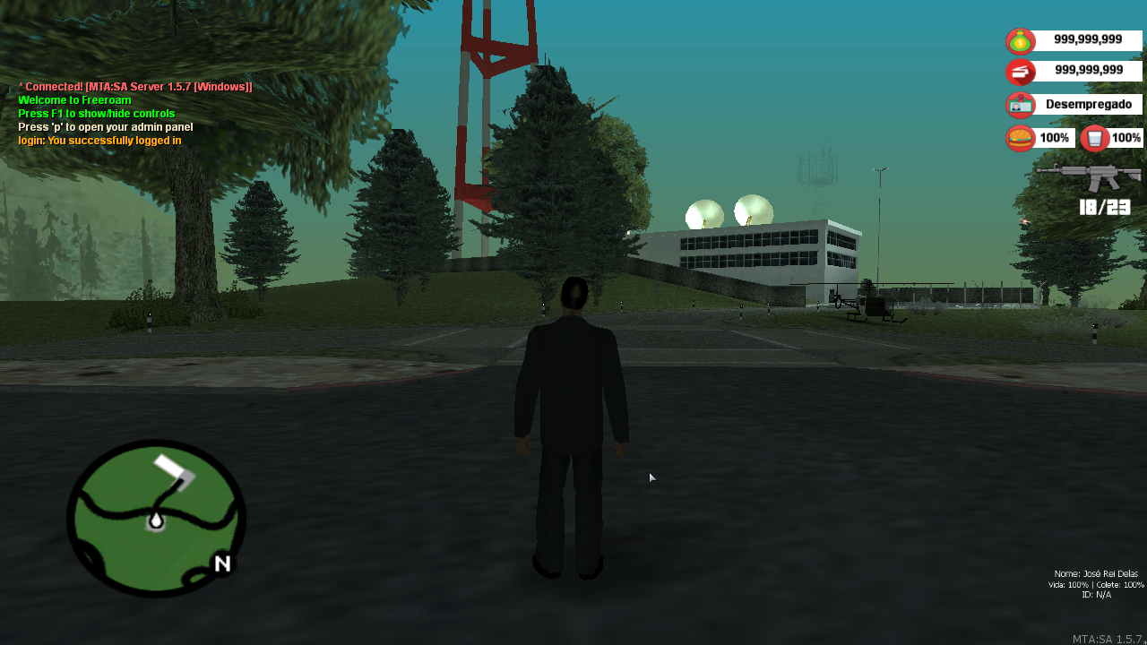 Hud de Roleplay - MTA Brasil