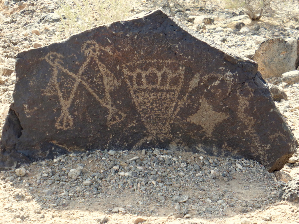 Naar Amerika: Rotstekeningen in New Mexico