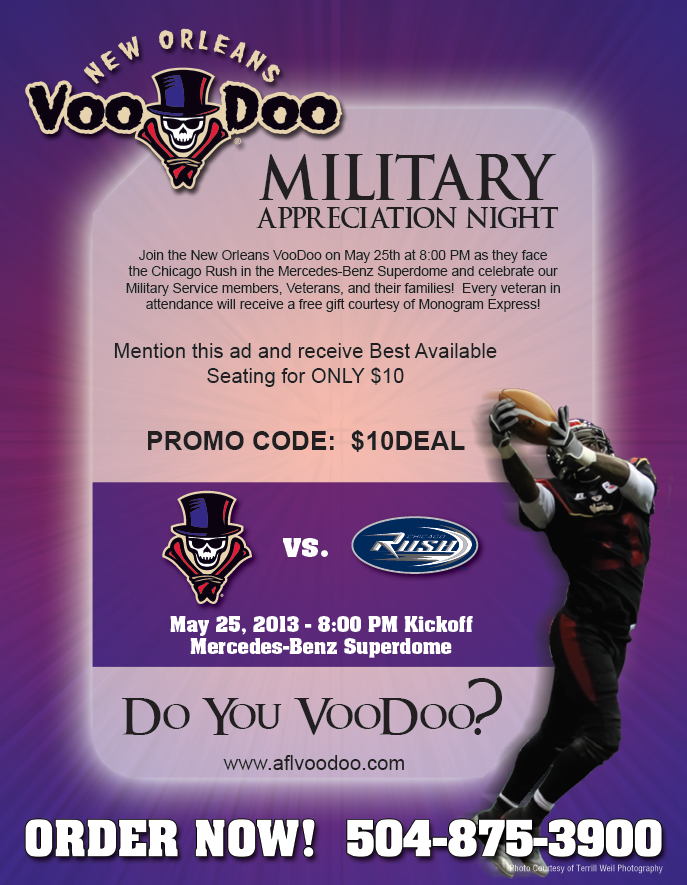 1515 & 1555 Poydras Building's Official Blog: N.O. VooDoo Military ...