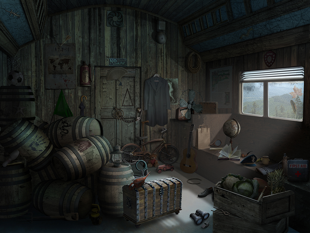 My palete: hidden object game backgrounds