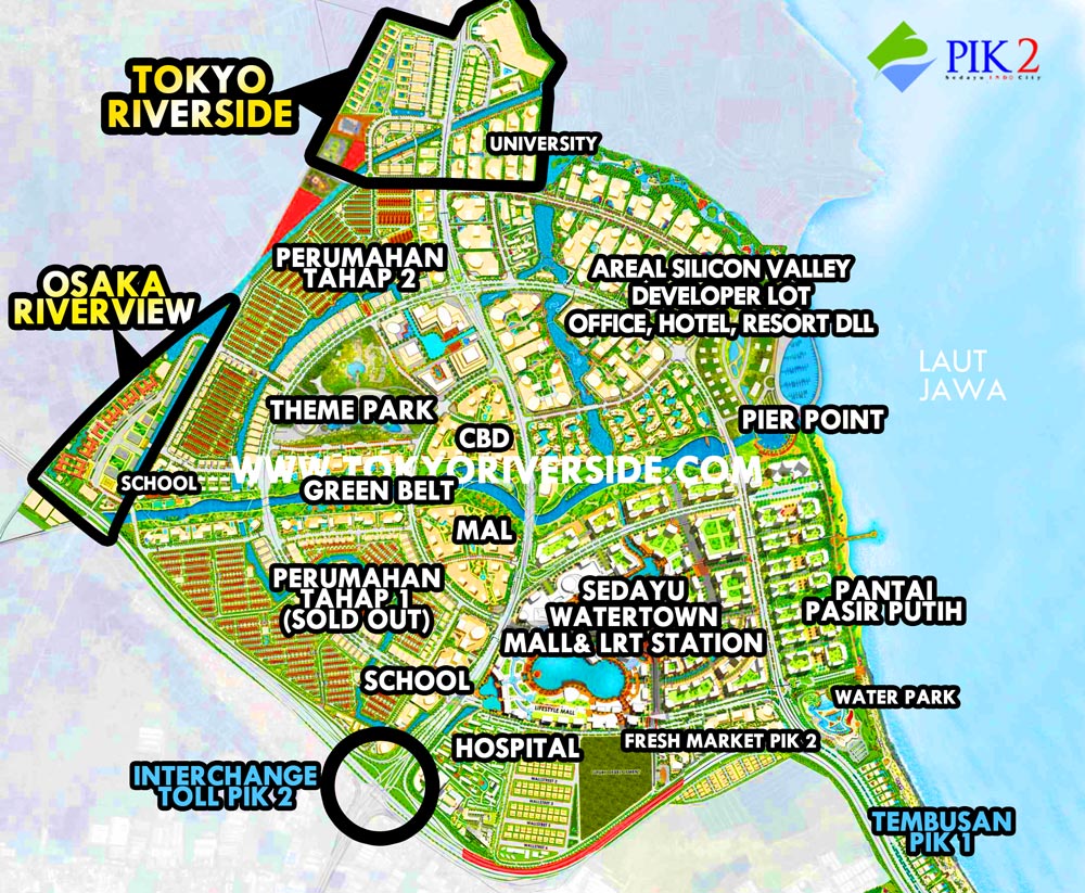 PERBANDINGAN APARTEMEN PIK 2 -TOKYO RIVERSIDE DAN OSAKA RIVERVIEW ...