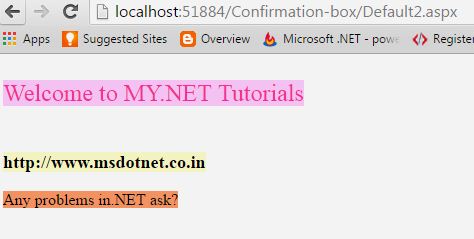 How to implement ConfirmButtonExtender Control on ASP.NET Website easily | MY.NET Tutorials