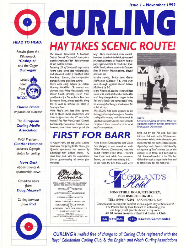 Curling History: Scottish Curling Magazines