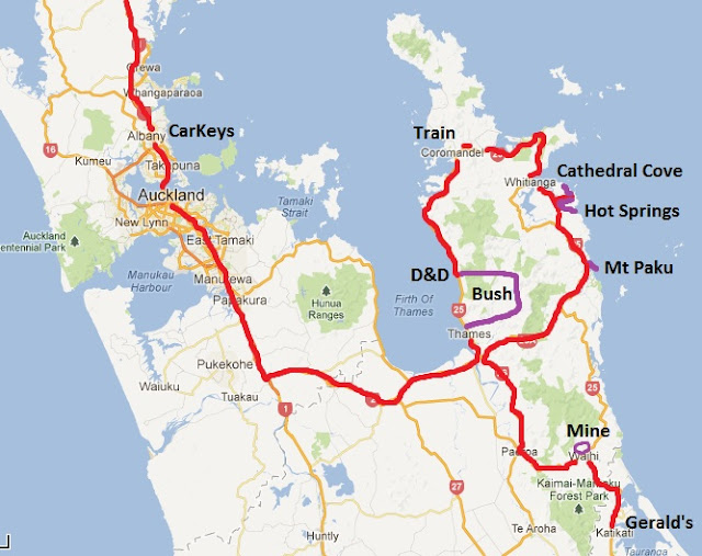 New Zealand: Coromandel and Katikati