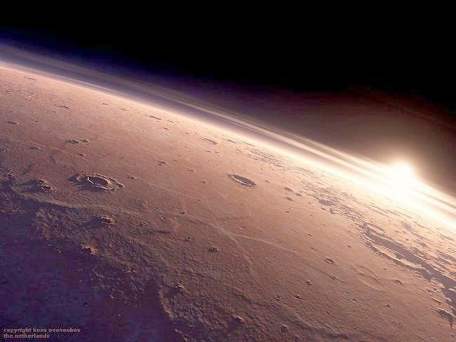 RIBEIROTEC: Astronomia: Como é o pôr-do-sol no Planeta Marte?