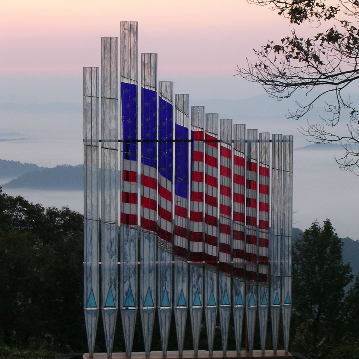 American Flag Sound Sculpture: Purchase