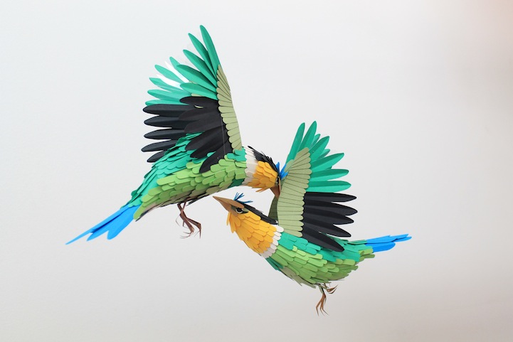 3d Colourful Paper Birds Sculptures By Diana Beltran Herera Art Crafts Projects 3d Colourful Paper Birds Sculptures By Diana Beltran Herera Art Crafts Projects