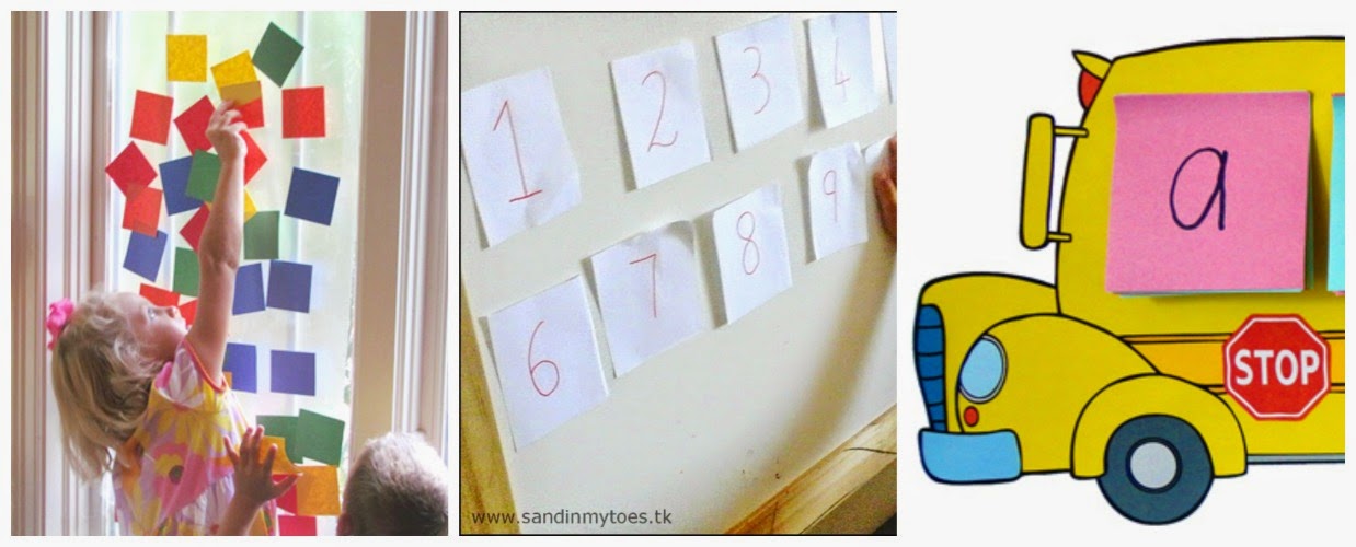 Learning Activities Using Post-It Notes | School Time Snippets