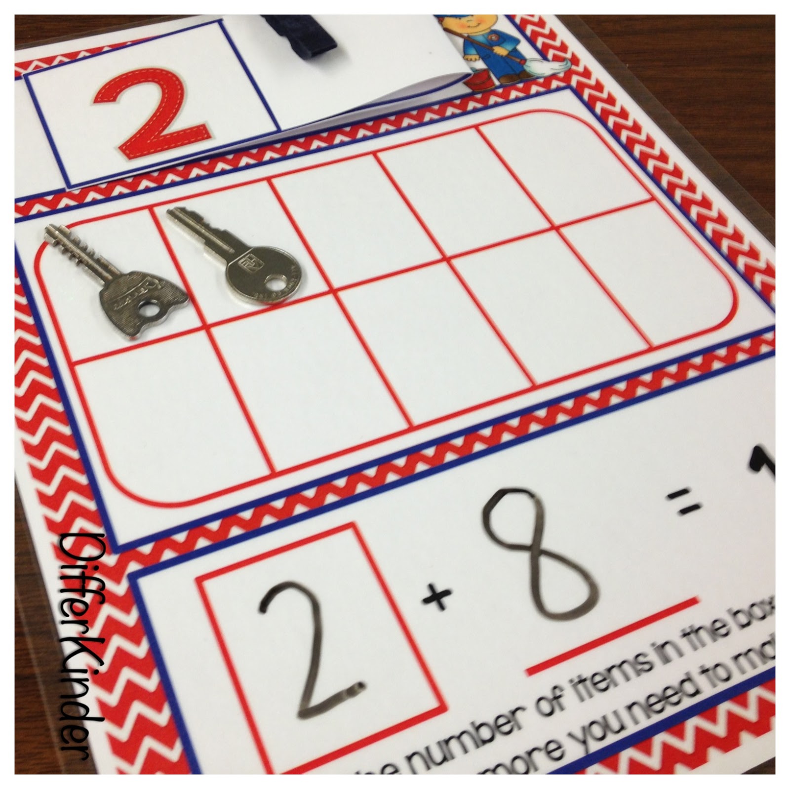 The KEY to making math stations fun! - Differentiated Kindergarten