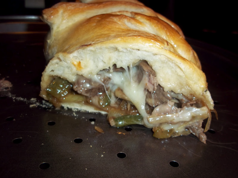Everyday Cooking: Philly Cheesesteak Calzone