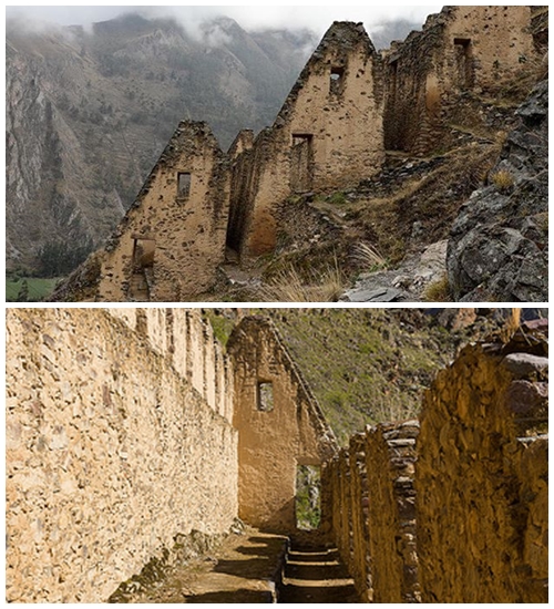 APUNTES - REVISTA DIGITAL DE ARQUITECTURA: Las colcas de Pinkuylluna en ...