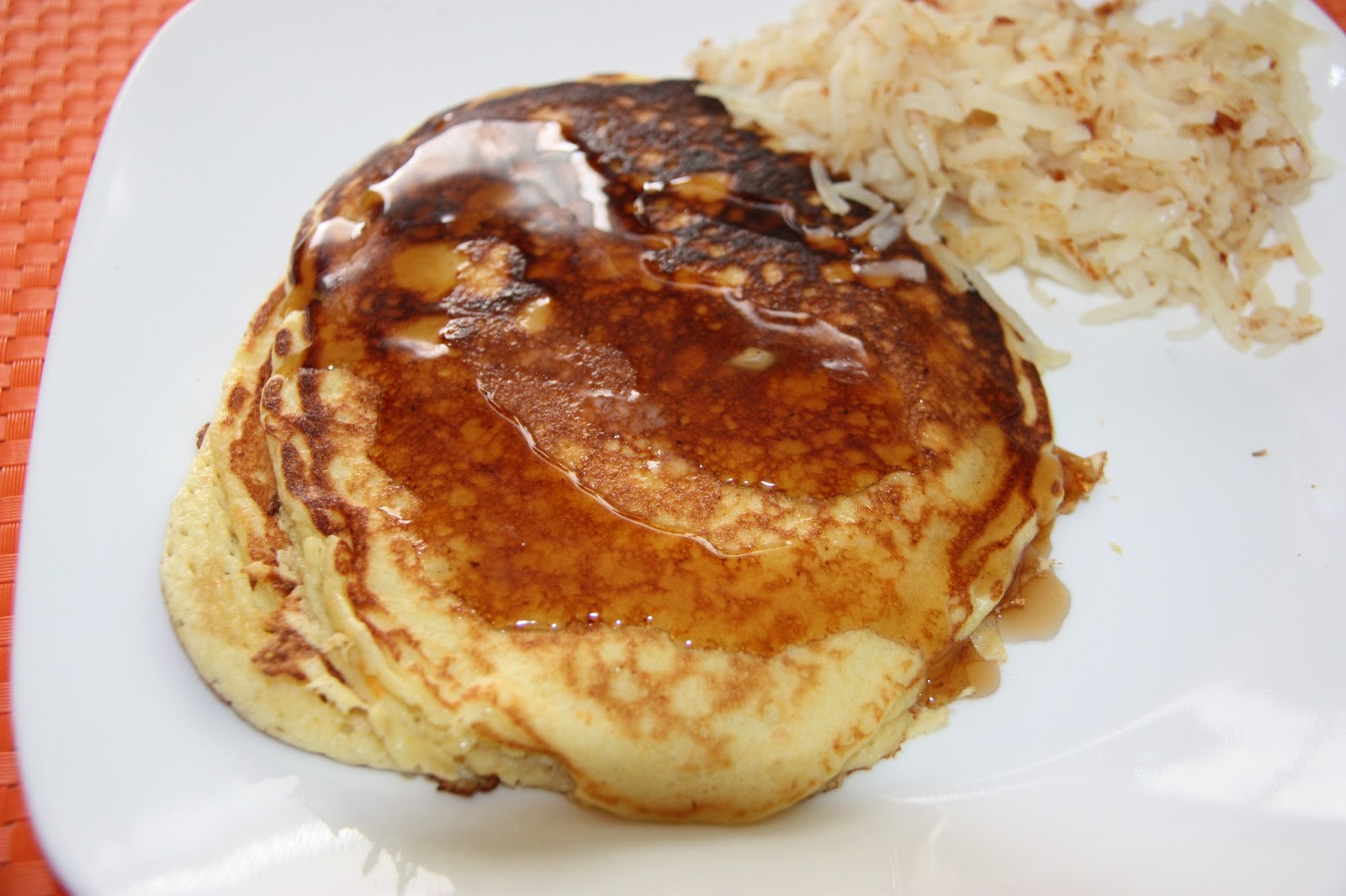 cooking with crystal: orange cloud pancakes