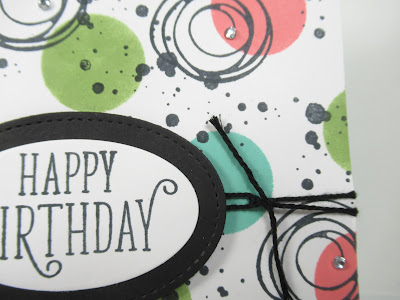 Personally Yours: Seeing Dots Happy Birthday Card