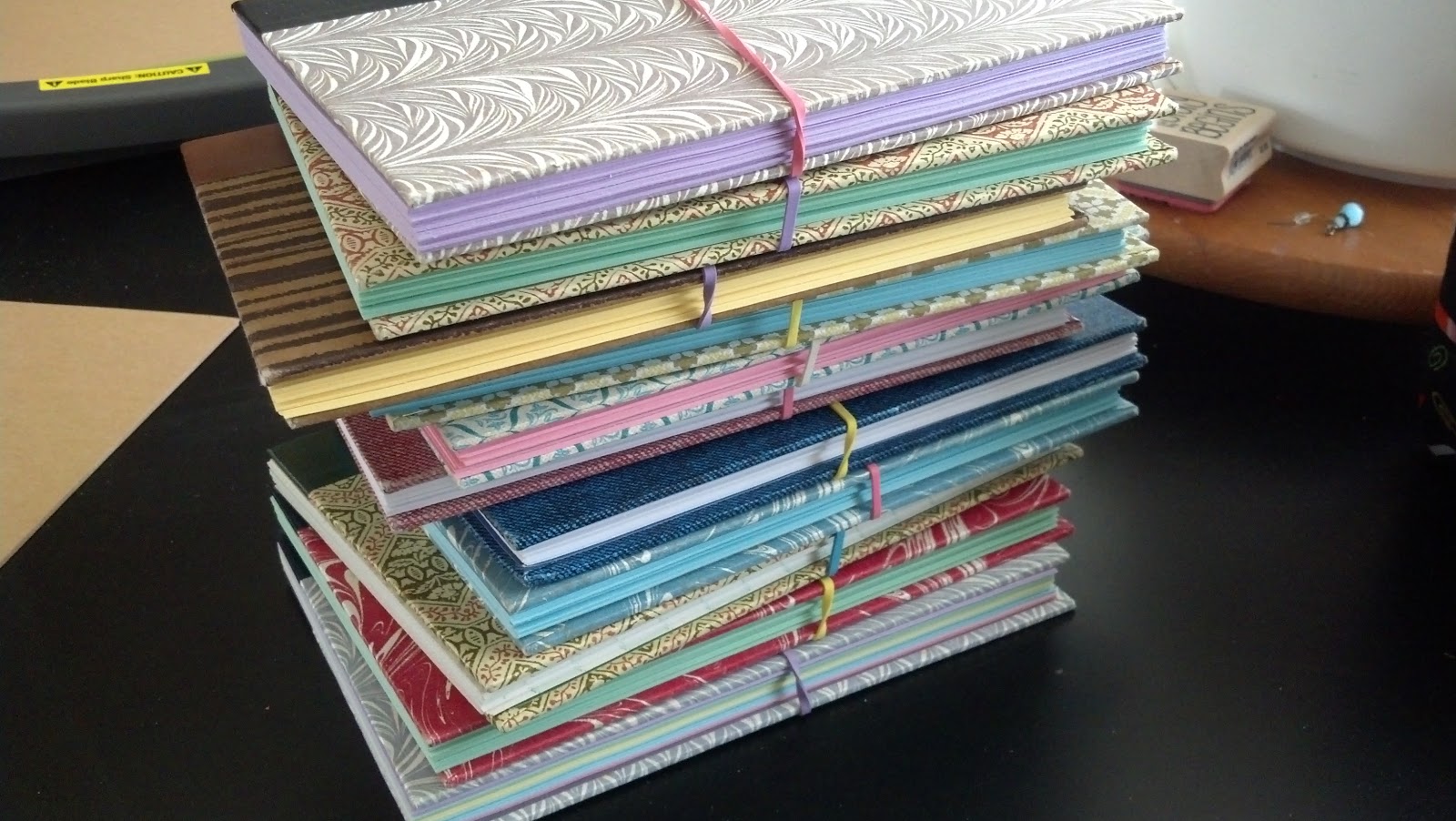 Field of Poppies: Discarded Book Journals: A Tutorial