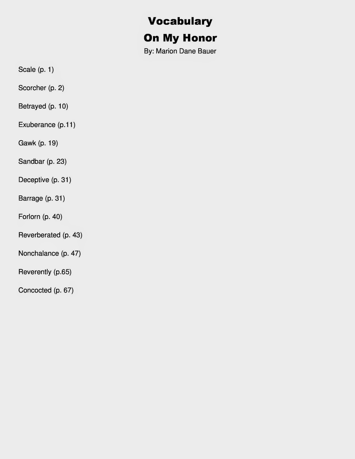 MortashedMedley: On My Honor Book Review