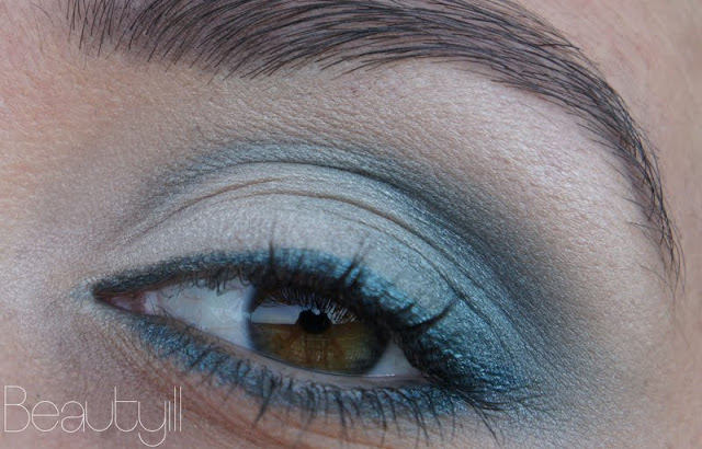 FM Duo Eyeshadow, Sandy Emerald - Beautyill