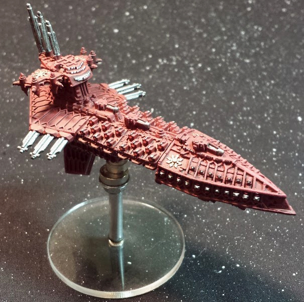 Battlefleet Gothic Chaos Repulsive Class Grand Cruiser - Jade Gaming News