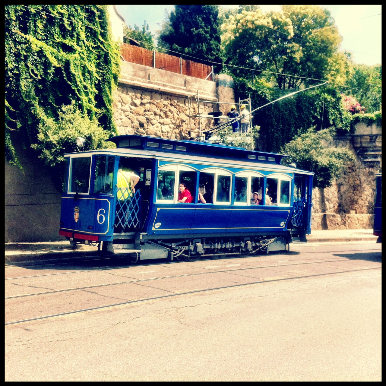 Things from Barcelona: The Blue Tram - El Tramvia Blau