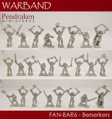Wargame News and Terrain: Pendraken Miniatures: New Fantasy Warband ...