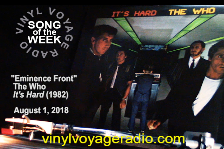 Song of the Week - "Eminence Front" by the Who