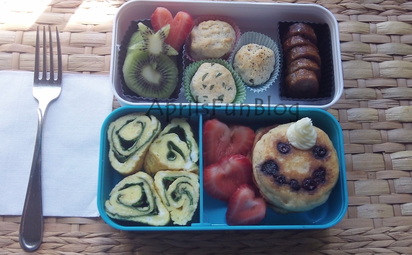 April's Fun Blog: Pancake Breakfast Bento Box
