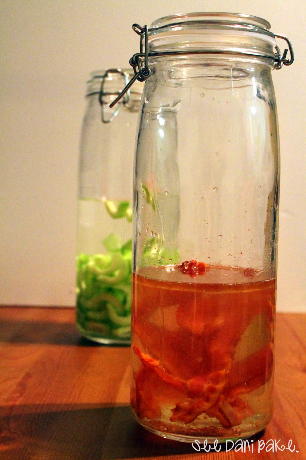 Infused Vodkas for the Superbowl | See Dani Bake.