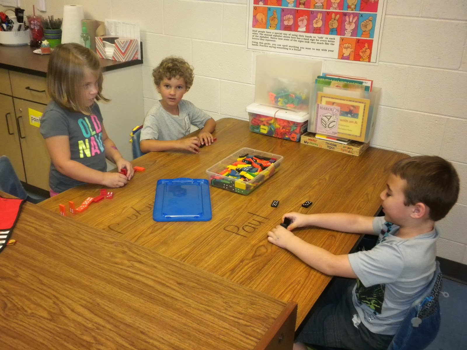 Math Tubs in Kindergarten: Beginning of Kindergarten 2013 - Exploration