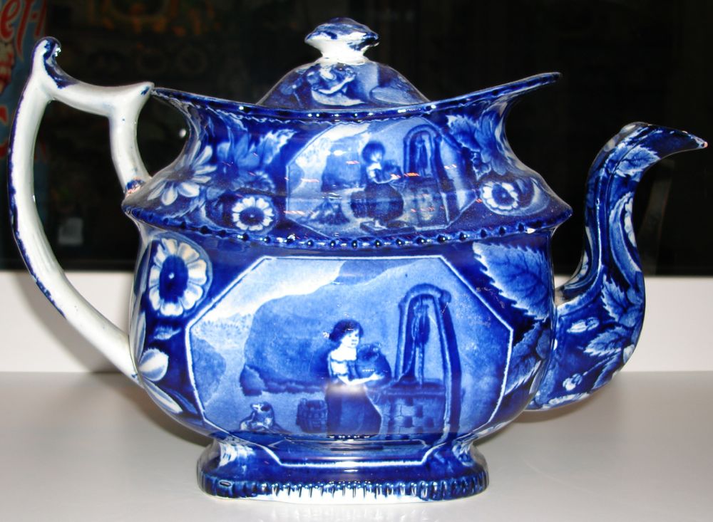 Dishy News - A Transferware Blog: TRANSFERWARE TEAPOTS