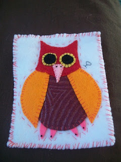 dmnh's creative endeavors: a boatload of mug rugs, some sheep, a moo ...