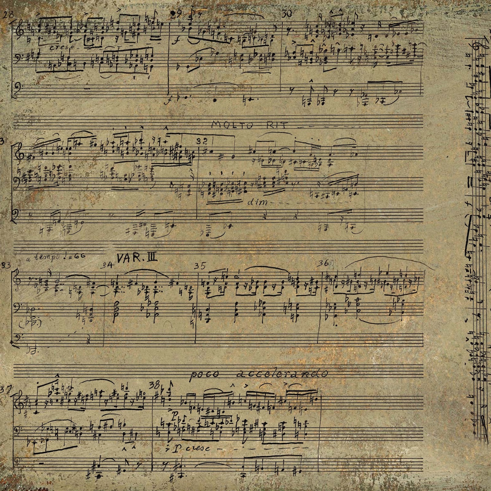 Sisters' Warehouse: Spartiti Musicali Vintage - Vintage Music Sheets