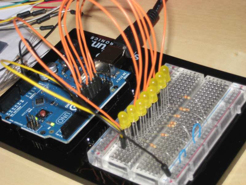 Chenillard à Leds - part 1 - MCHobby - Le Blog