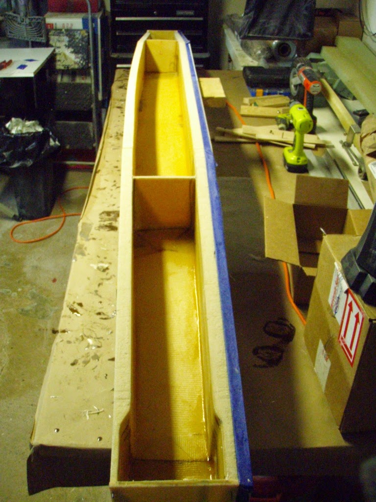 The Long EZ Build: Spar interior layup