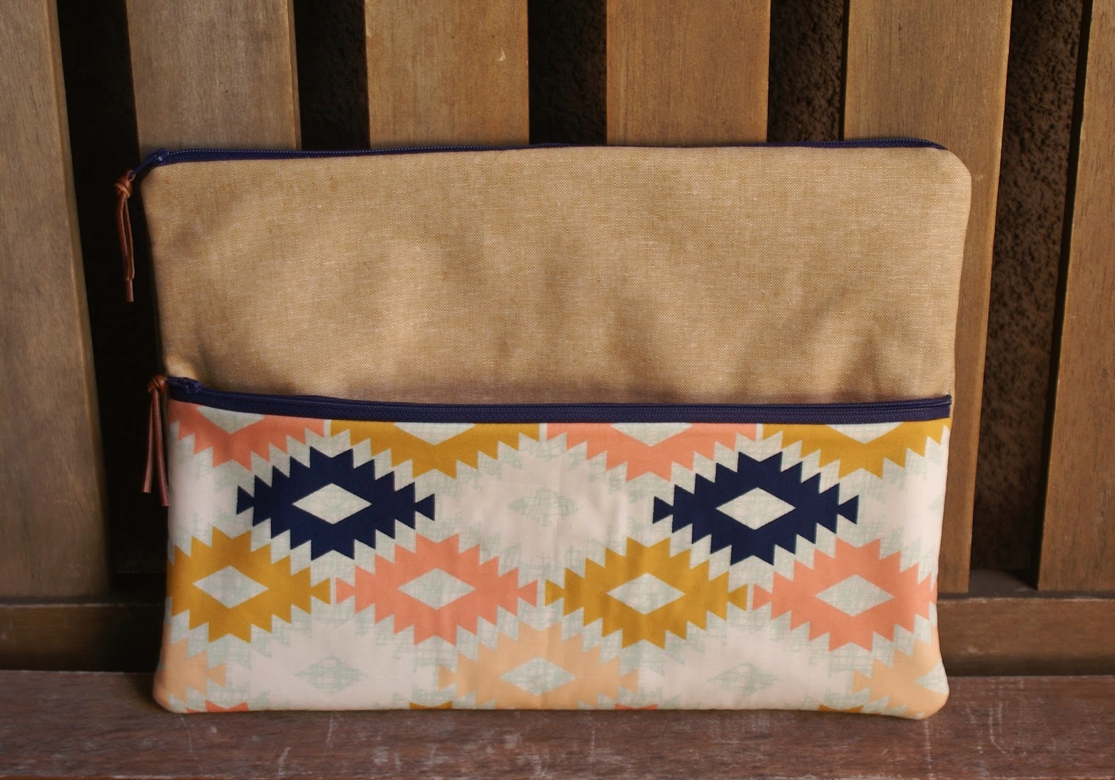 Fabric Mutt: Agave Clutch Tutorial