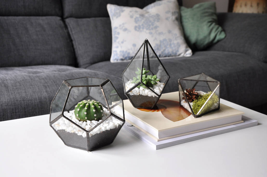 Oficina Chic: Terrários