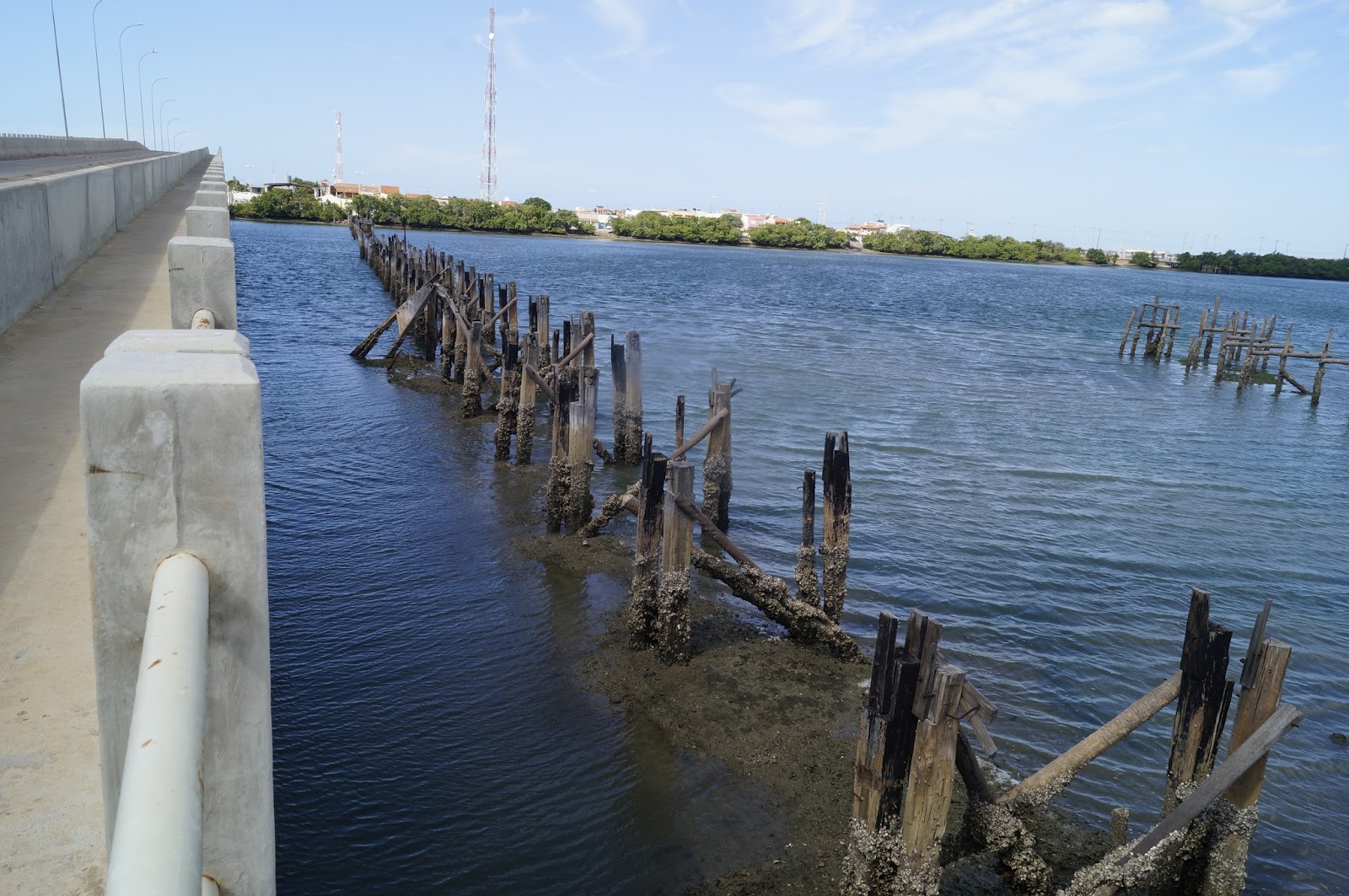 MACAU-RN: PONTE QUE LIGA MACAU A ILHA DE SANTANA UMA OBRA ESTRUTURANTE ...