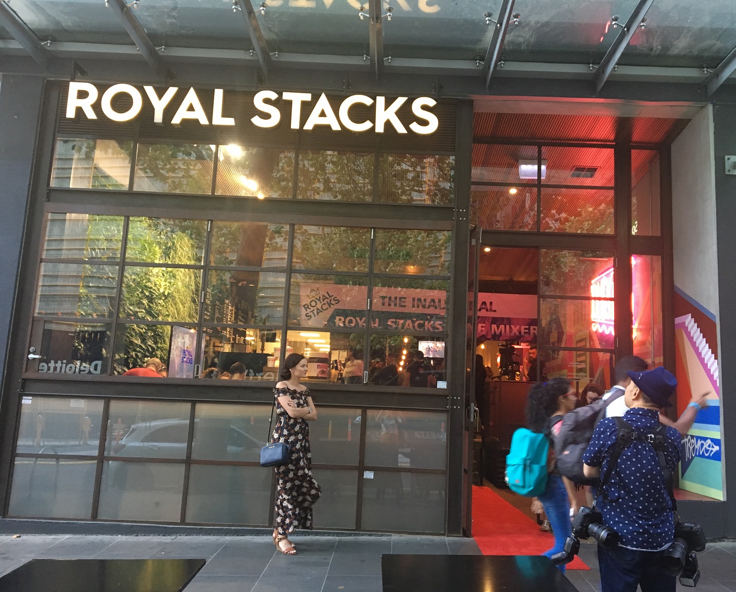 Royal Stacks, Melbourne by Log Lady - Eat and Be Merry Crew
