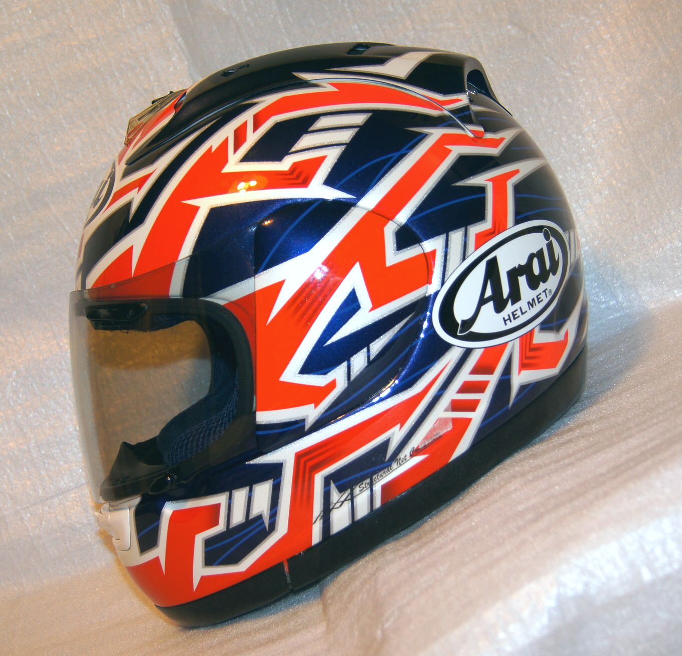 samurai‐bikers: Arai Racing Helmet RX-7 RRⅣ Noriyuki Haga Official replica