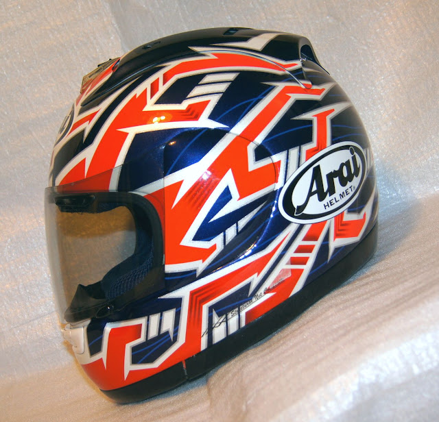 samurai‐bikers: Arai Racing Helmet RX-7 RRⅣ Noriyuki Haga Official replica