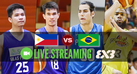 Livestream List: Gilas Pilipinas vs Brazil FIBA 3X3 World Cup 2018