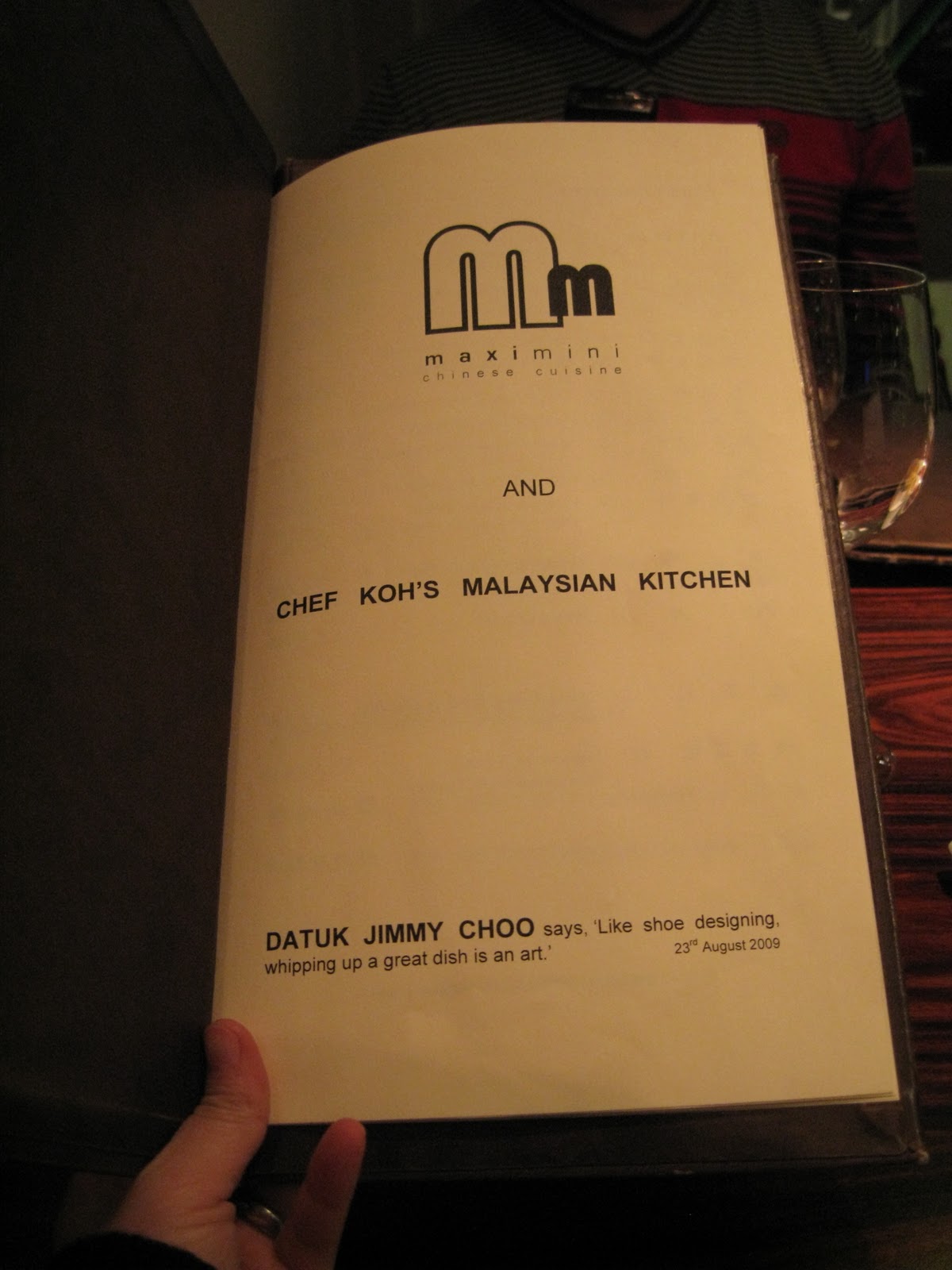 Love, May Xx: London for a few days last week - Maximini Chinese Restaurant