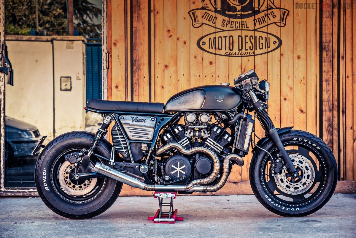 V Max Muscle Cafe | Moto Design Custom - RocketGarage - Cafe Racer Magazine
