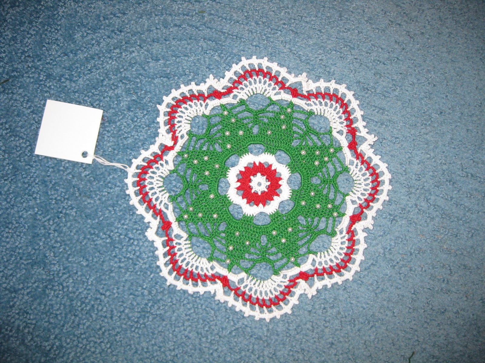 The Farmer's Wife Crochet: Christmas Tree Doily