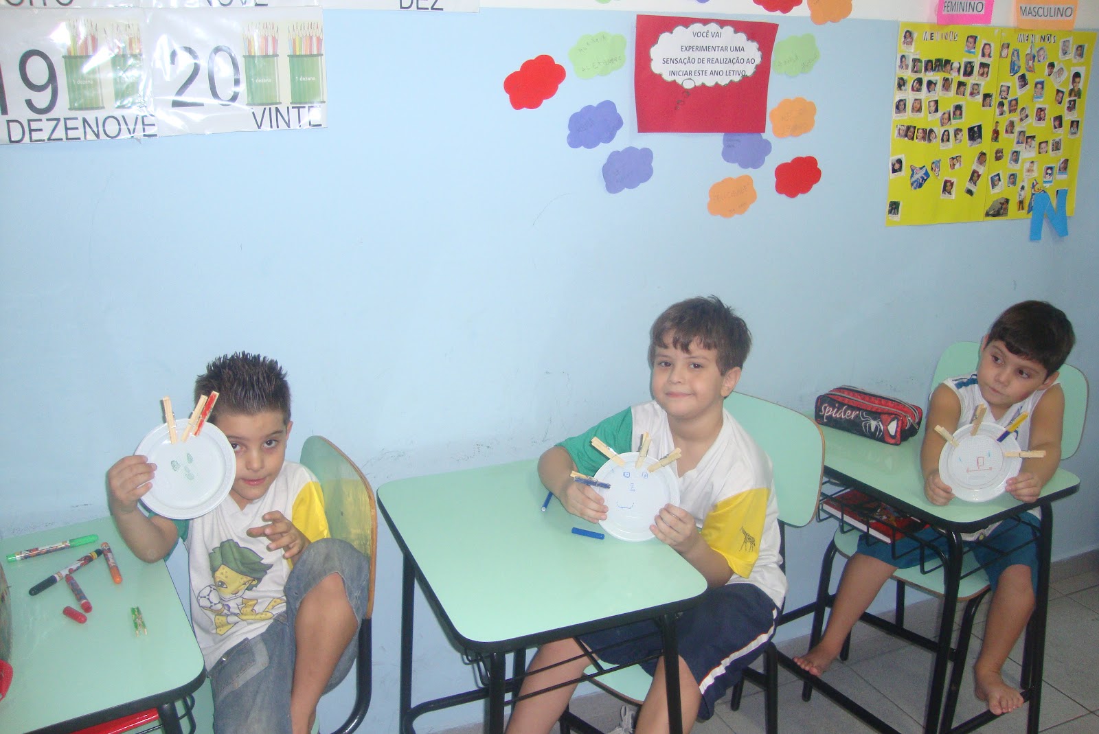 Educação Infantil & Ensino Fundamental I: Jogo "Careca Cabeludo" - 1º Ano B