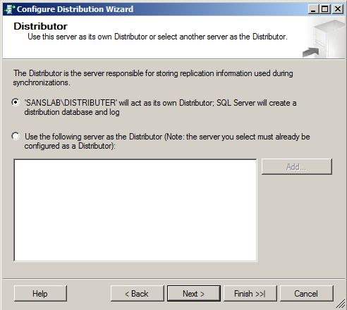 In the next step, the wizard allows to change the startup mode of SQL ...