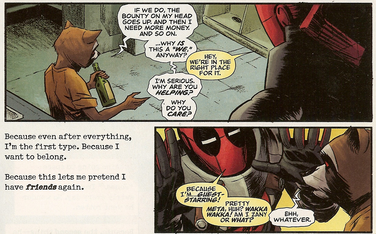 Random Happenstance: Deadpool in space! This is not a drill!