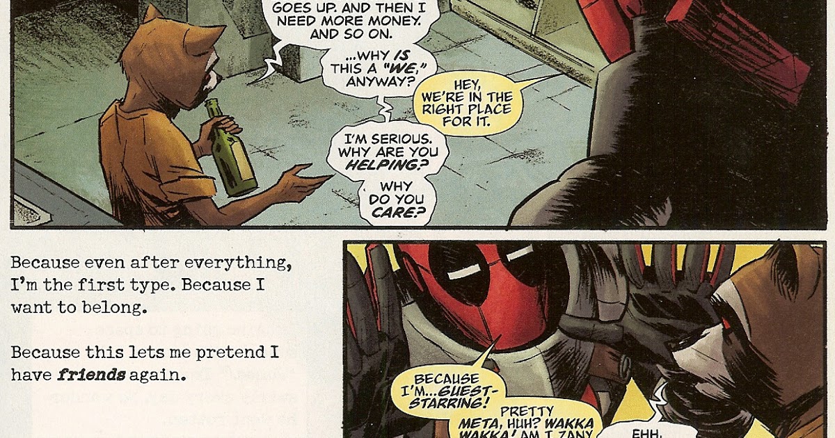Random Happenstance: Deadpool in space! This is not a drill!