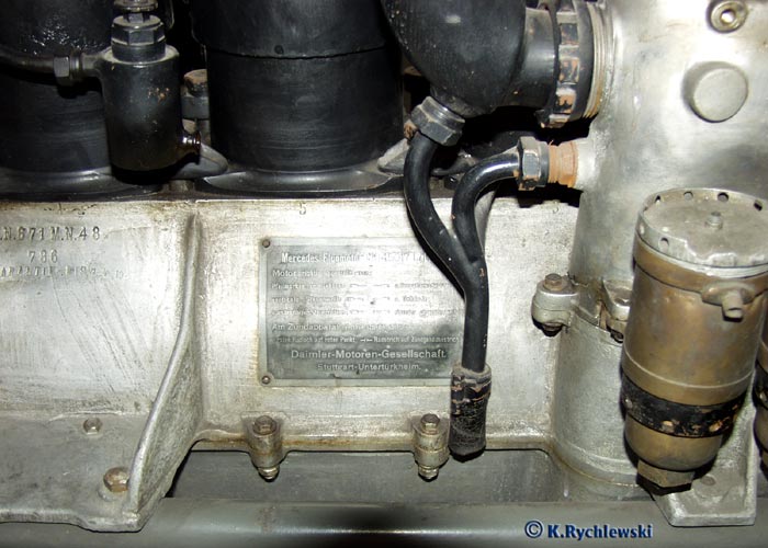 Mercedes D.III 180HP Engine - way2speed