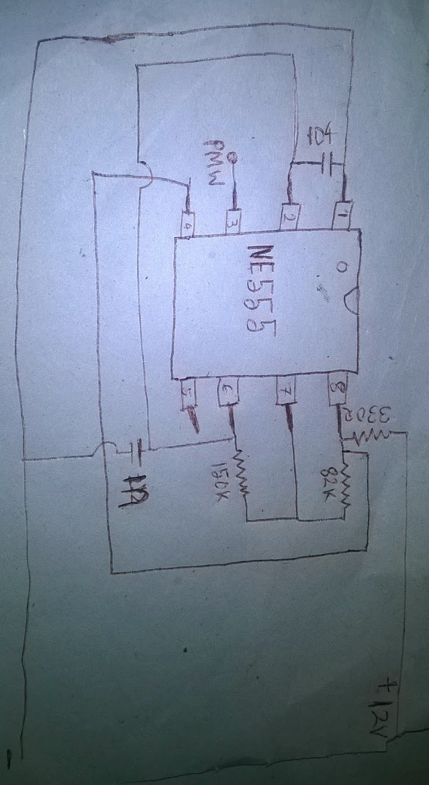 555 ic pmw sing circuit diagram